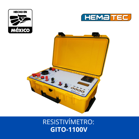MEDIDOR DE RESISTIVIDAD DEL SUBSUELO MOD. GITO 220V PLATINUM - Bommus ...