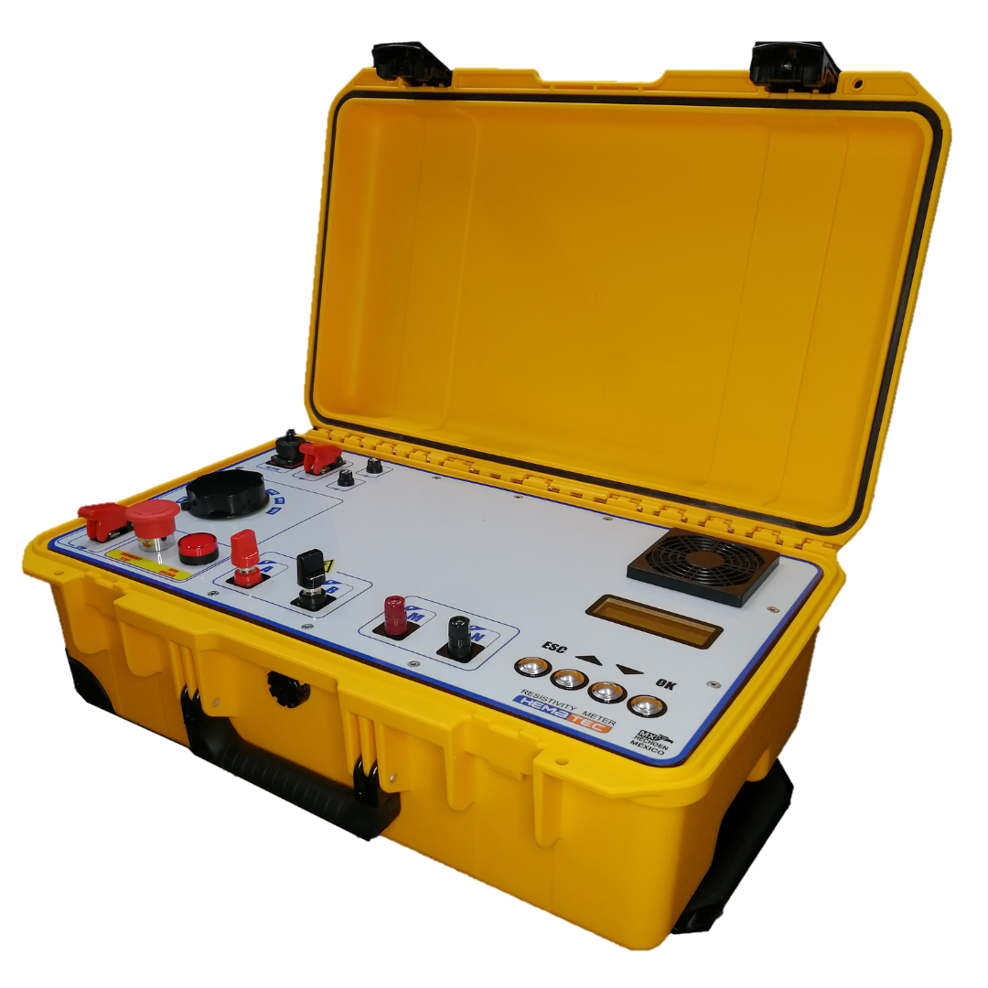 MEDIDOR DE RESISTIVIDAD DEL SUBSUELO MOD. GITO 1100V - Bommus de México
